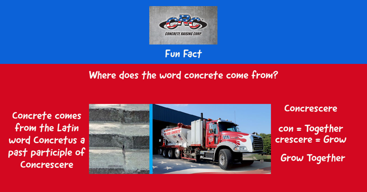 Concretus – CRC Concrete Raising Corp.